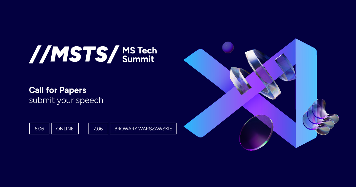 Become a Speaker at MS Tech Summit conference